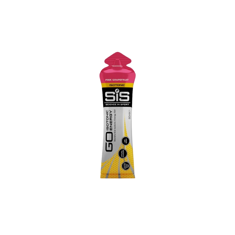 Gel SIS GO ISO Energy Pink Grapefruit 60ml - Wheelbase